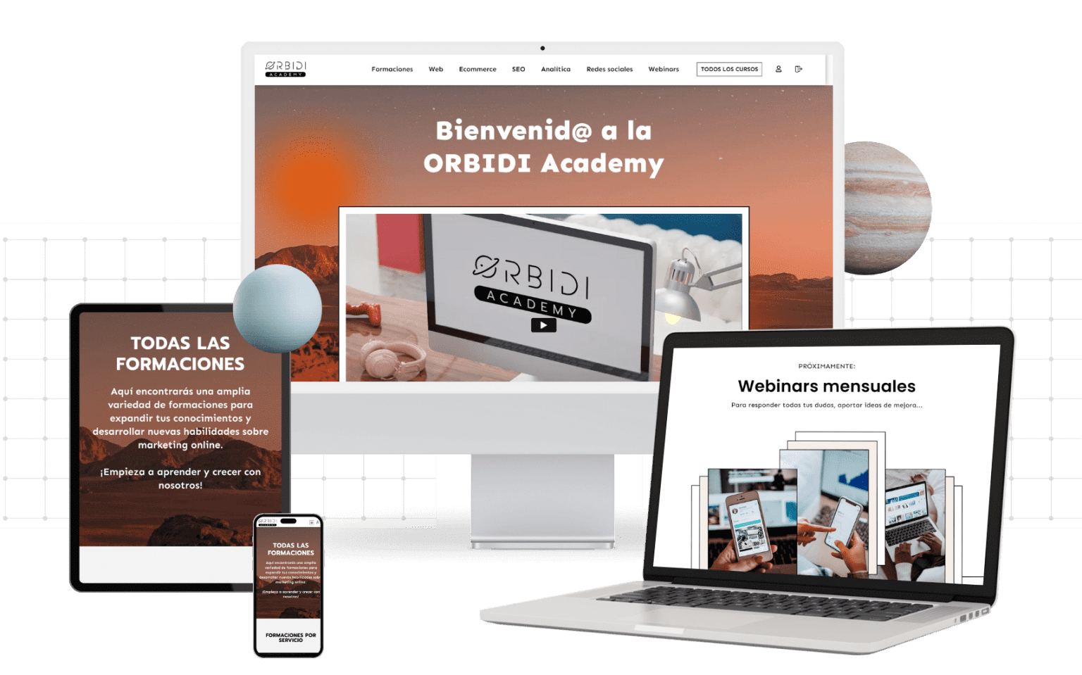 Redes Sociales | ORBIDI - Te ponemos en órbita
